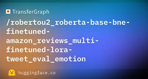 Transfergraphrobertou2roberta Base Bne Finetuned Amazonreviewsmulti Finetuned Lora Tweet
