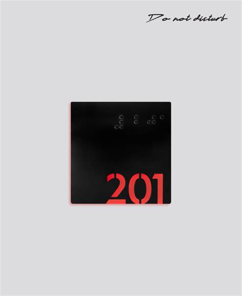 1003 Handmade Indicator Panel Braille Saimonbros