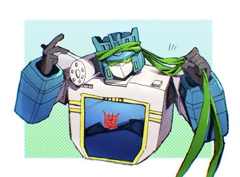 soundwave and sir soundwave transformers and 1 more drawn by akane