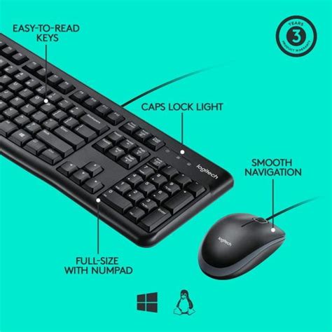 0728997036 Buy Logitech Desktop Keyboard Mouse Usb Mk120 In Nairobi Kenya