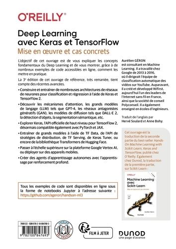 Deep Learning Avec Keras Et Tensorflow Mise En De Aurélien Géron