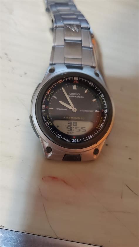 Broken Casio Aw 80 Case At Pin R Watchrepair