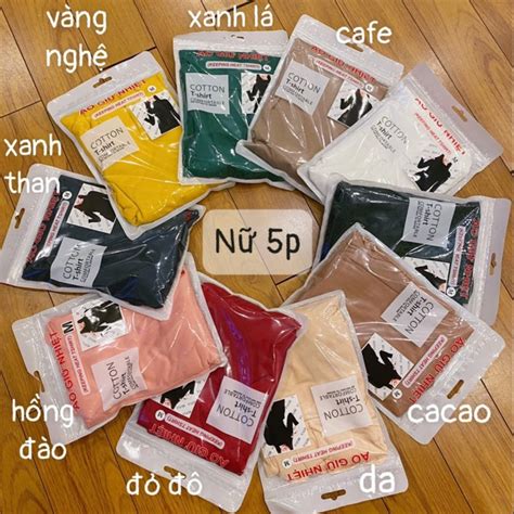 Combo Áo Giữ Nhiệt Nữ Cổ p Cotton Hàng Made In Việt Nam Size L