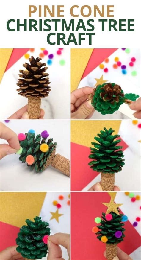 How To Make Pine Cone Christmas Trees Artofit