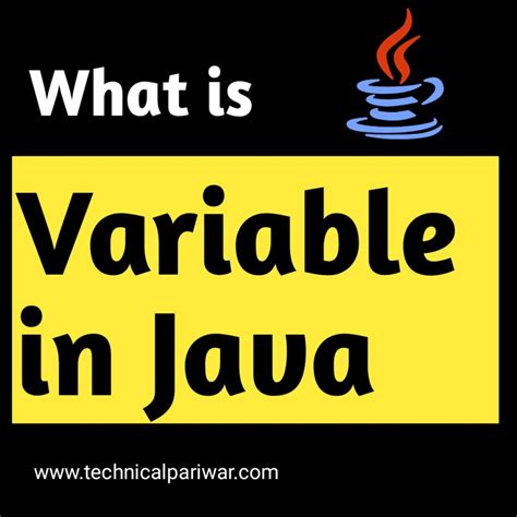 What Is Variable In Java In Hindi Technical Pariwar