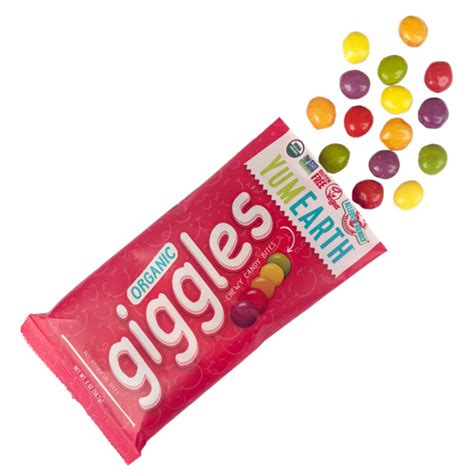 Yumearth Organic Giggles 2oz Vegan Chewy Candy