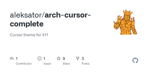 Github Aleksator Arch Cursor Complete Cursor Theme For X11