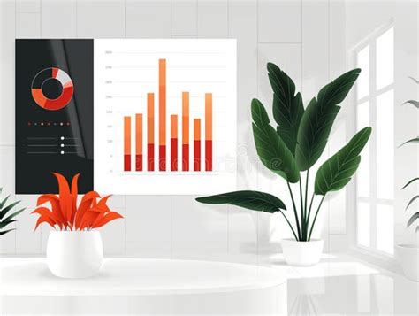 Detailed Illustration Of A Benchmarking Report With Comparative Charts