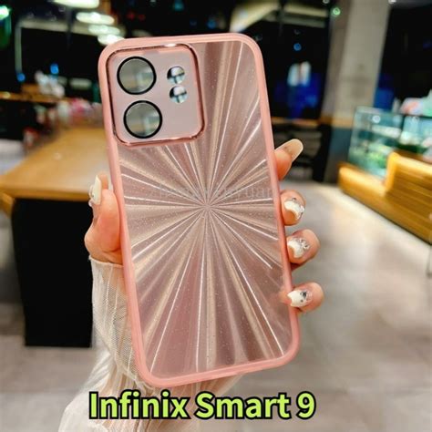 Infinix Smart G G Luxury Glitter Laser Aurora Glossy Casing For InfinixSmart Smart CD