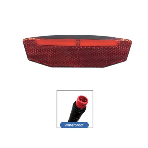 6v 60v Led Tail Light Scooter E Bike Rear Lamp Electric Bicycle Ebike