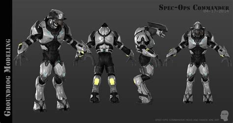 UNSC BATTLENET Buwx Halo Anniversary Sangheili Renders By