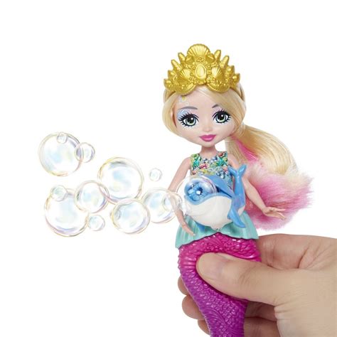 ENCHANTIMALS Royal Lalka Bąbelkowa Syrenka Bańki