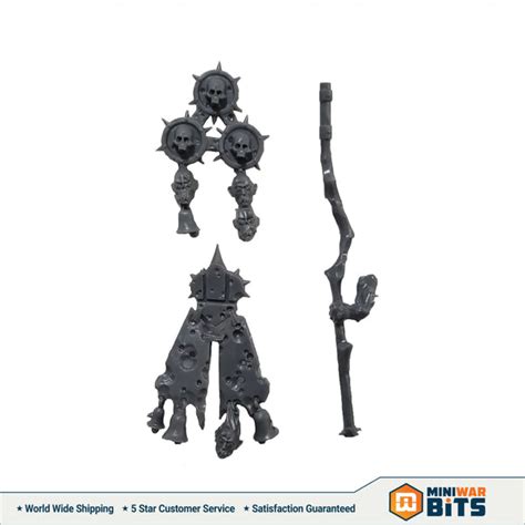 Plaguebearers Of Nurgle Standard Bearer Bits Miniwar Bits