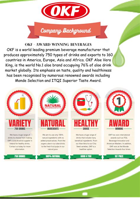 Halal Okf Korea Aloe Vera Sugar Free King Premium Original