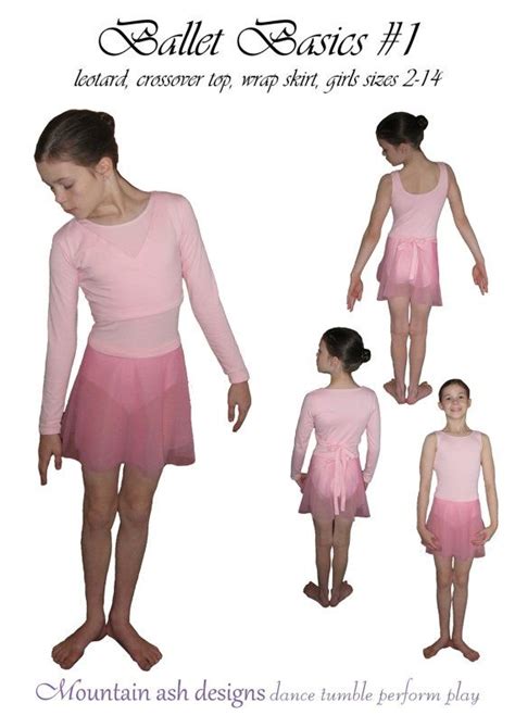 Pdf Pattern Ballet Basics 1 Ballet Leotard By Tumblentwirl On Etsy 8