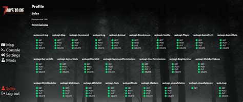 a21 dashboard admin setup r 7daystodie