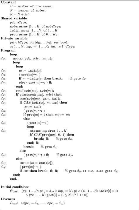 Figure 4 1 From A General Lock Free Algorithm Using Compare And Swap Semantic Scholar