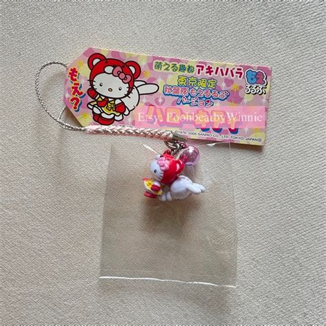 Hello Kitty Akihabara 2005 Gotochi Kitty In Bear Cosplay With Rabbit
