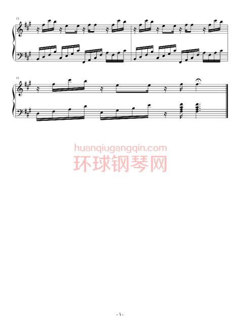 火影忍者 青鸟 火影忍者钢琴谱 环球钢琴网