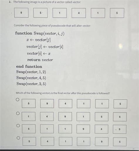 Solved The Following Image Is A Picture Of A Vector Chegg