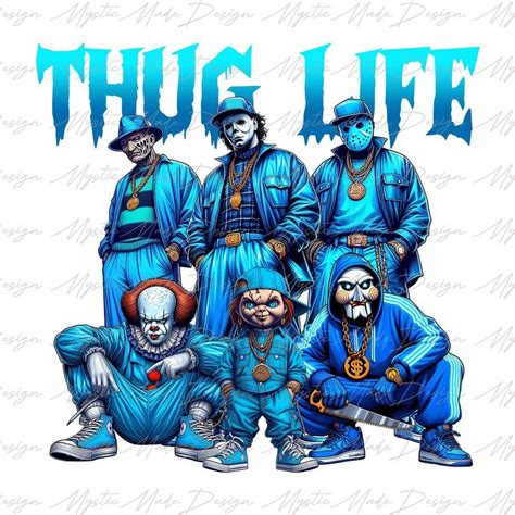 Thug Life Horror Movie Png Scary Halloween Png Horror Friend Png