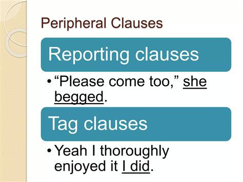Finite Dependent Clauses Vs Non Finite Dependent Clauses Pptx