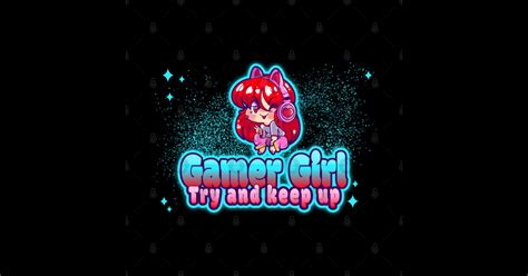 Kawaii Gamer Girl Leveling Up In Style Gamer Girl Ts Sticker