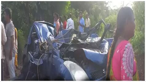 Telangana మెదక్‌ జిల్లాలో ఘోర రోడ్డు ప్రమాదం ఏడుగురు మృతి Telugu