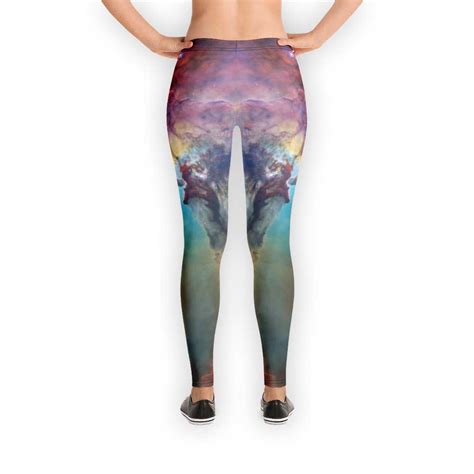 Lagoon Nebula Rainbow Galaxy Leggings ⋆ Stardust Central