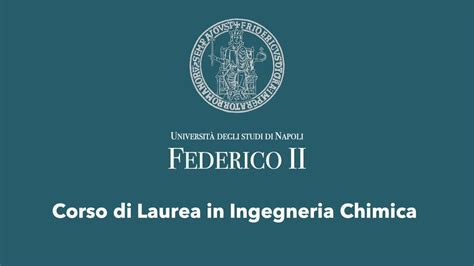 Ingegneria Chimica Unina Su Linkedin Ingegneria Chimica Laurea