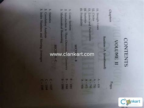 Buy Understanding Isc Mathematics Class 11 Volume 2 Book In Fair