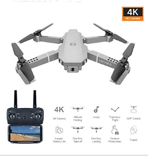 Dikirim Dari Jakarta New Drone E Pro Mini Rc K Hd Camera Kamera Hd Dronewifi Fpv App