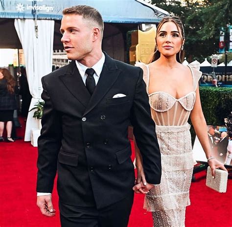 In Photos Christian Mccaffrey Shares Intimate Moments With Gf Olivia