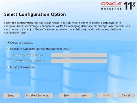 Oracle Database 11g Release 1 111 Installation On Enterprise Linux 45 And 50 Oracle Base