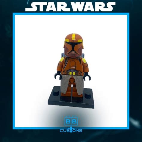 Handmade Star Wars Lego Flamethrower Clone Figure Buy On