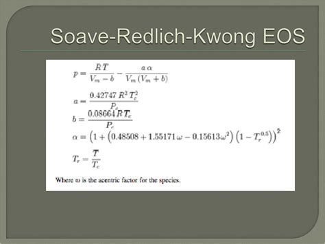 Ppt Introduction To Thermophysical Property Models And Aspen Plus