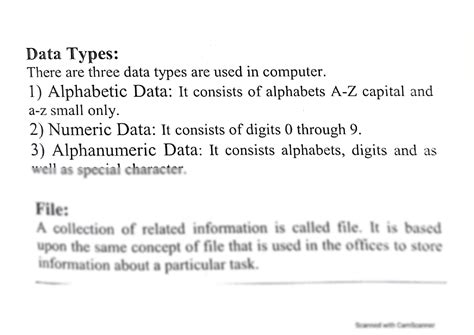 SOLUTION Data Types Studypool