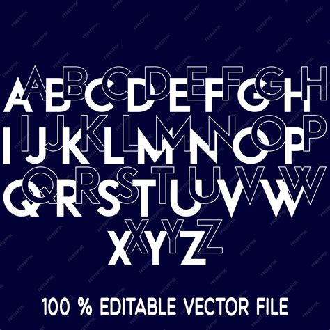 Premium Vector Vector Alphabet Set Hand Drawn Triangle Alphabet Abs