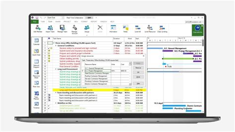 Resource Assignments Project Plan 365