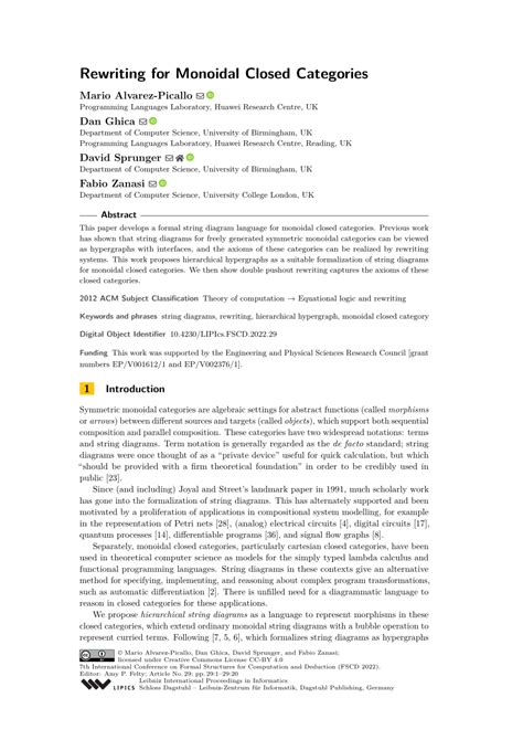 Pdf Rewriting For Monoidal Closed Categories