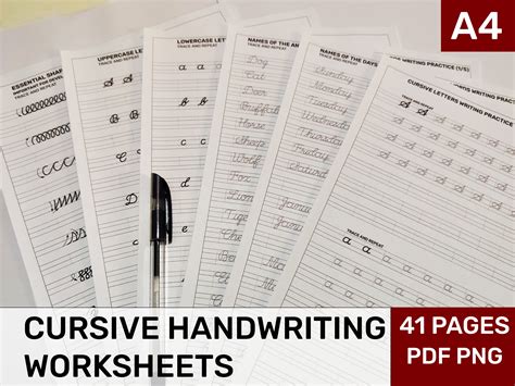 Cursive Writing Worksheets For 6th Grade