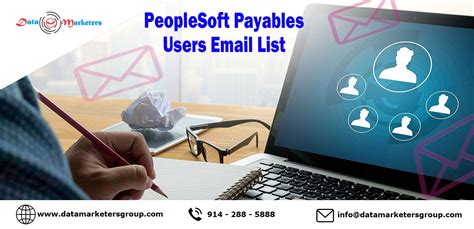 PeopleSoft Payables Users List Data Marketers Group