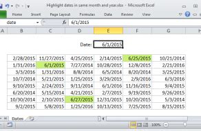 Date Is Same Month Excel Formula Exceljet
