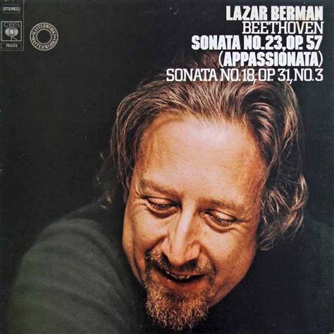 Lp レコード ベルマンのベートーヴェン ピアノ・ソナタ第23番「熱情」 独cbs 2921