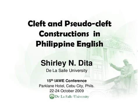 Ppt Cleft And Pseudo Cleft Constructions In Philippine English