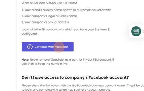 How To Create A Gupshup App And Go Live With A Whatsapp Business Account For A Fresh Phone