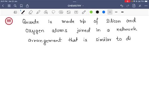 Construct Part Of The Lewis Structure Of Quartz The Network Solid Of