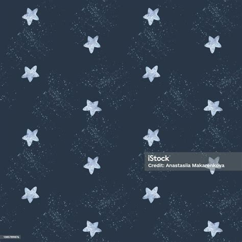 수채화 귀여운 별 장식 요소 수채화 일러스트는 어두운 배경에 보육 장식을위한 예술을 클립 인쇄 착용 디자인 베이비 샤워 어린이 카드 린넨 벽지 직물 구름에 대한 스톡 벡터