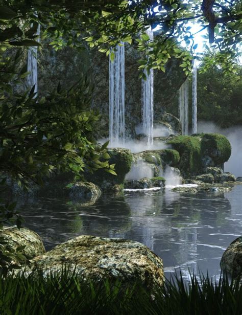 The Waterfall Daz 3d And Poser Download Free