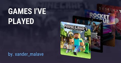 games i ve played minimap collection